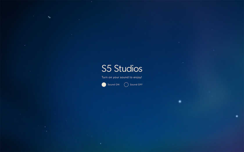 S5 Studios（田渕将吾 セルフプロモーションサイト） - 広告事例 - デザイン情報サイト[JDN]